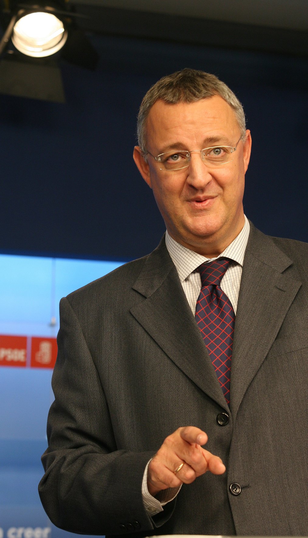 Rueda de prensa de Jesús Caldera