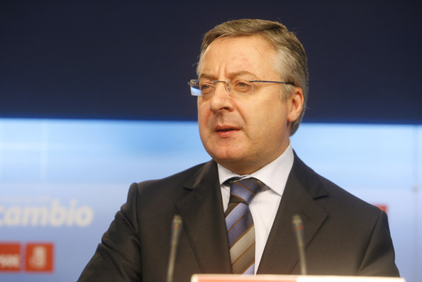 Rueda de prensa de José Blanco