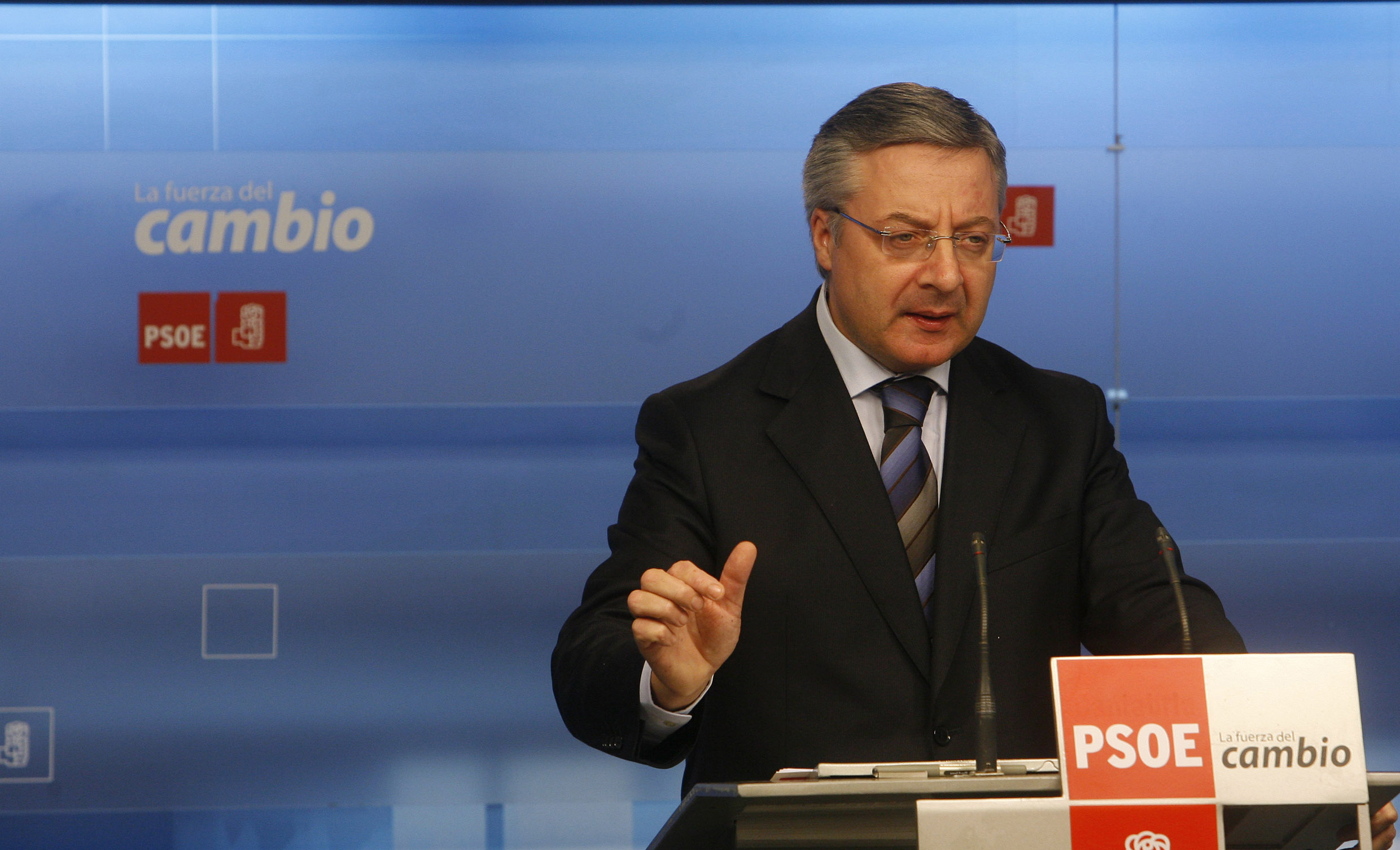 Rueda de prensa de José Blanco