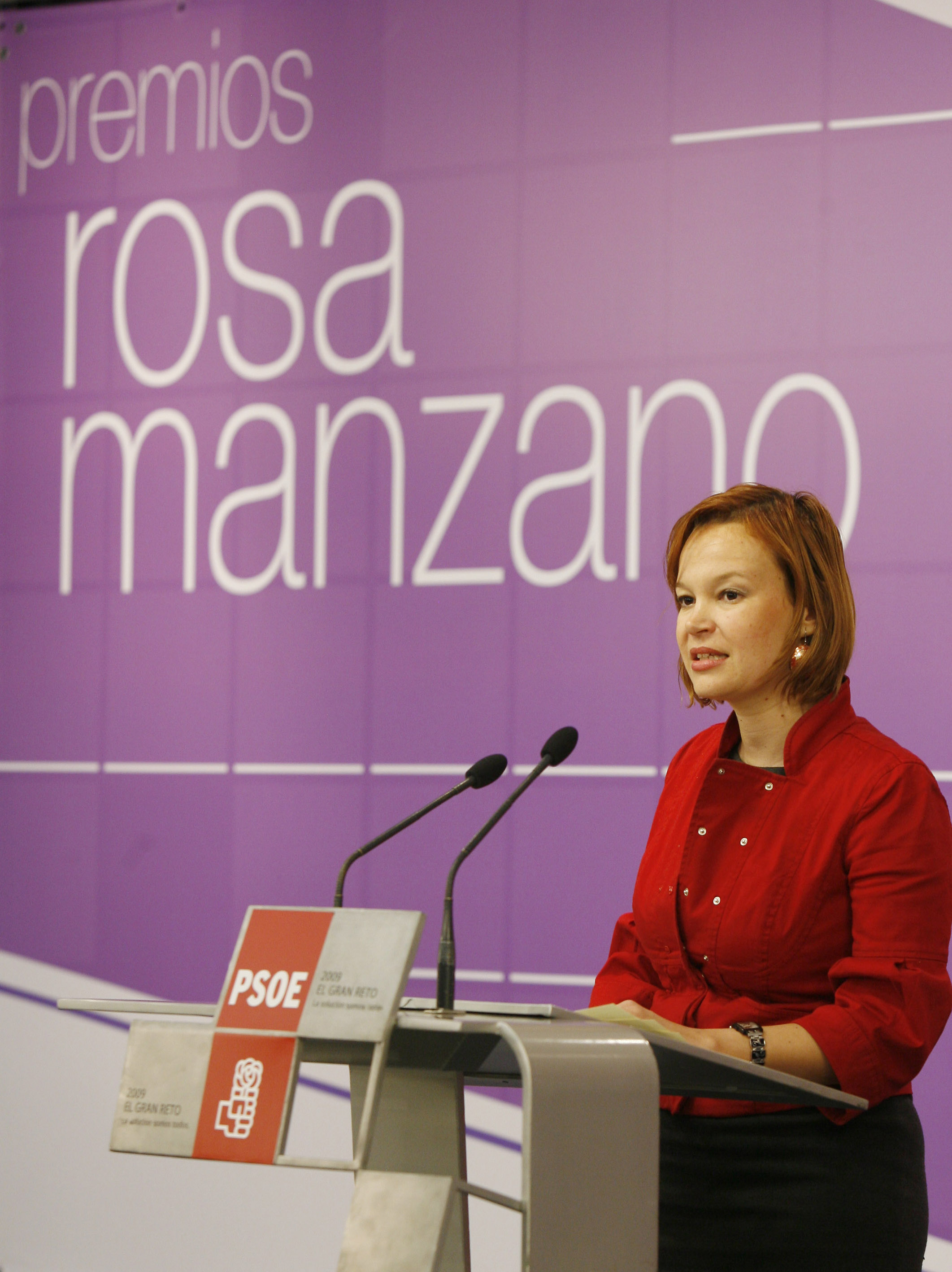 Entrega de los premios Rosa Manzano del PSOE